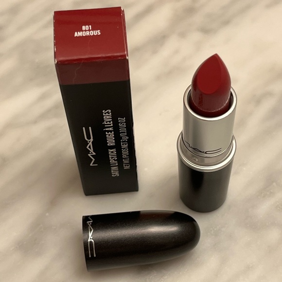 MAC Cosmetics | Makeup | Mac Cosmetics Satin Lipstick 8 Amorous | Poshmark